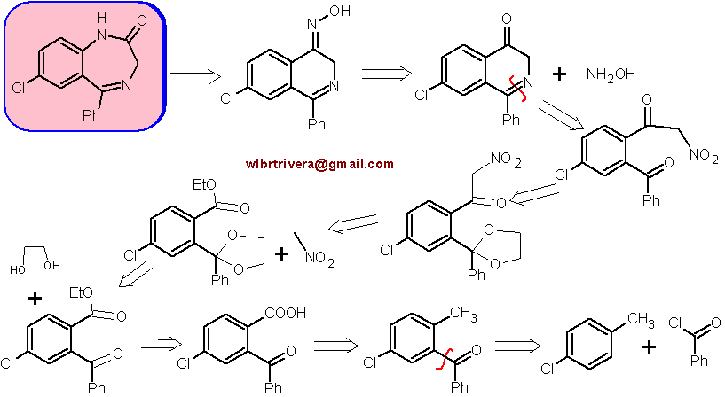 Benzodiazepine synthesis