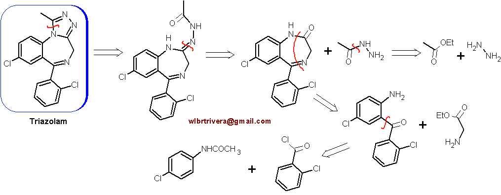 Benzodiazepine synthesis