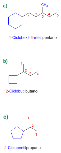 Nomenclatura de Cicloalcanos - Problema 2.3